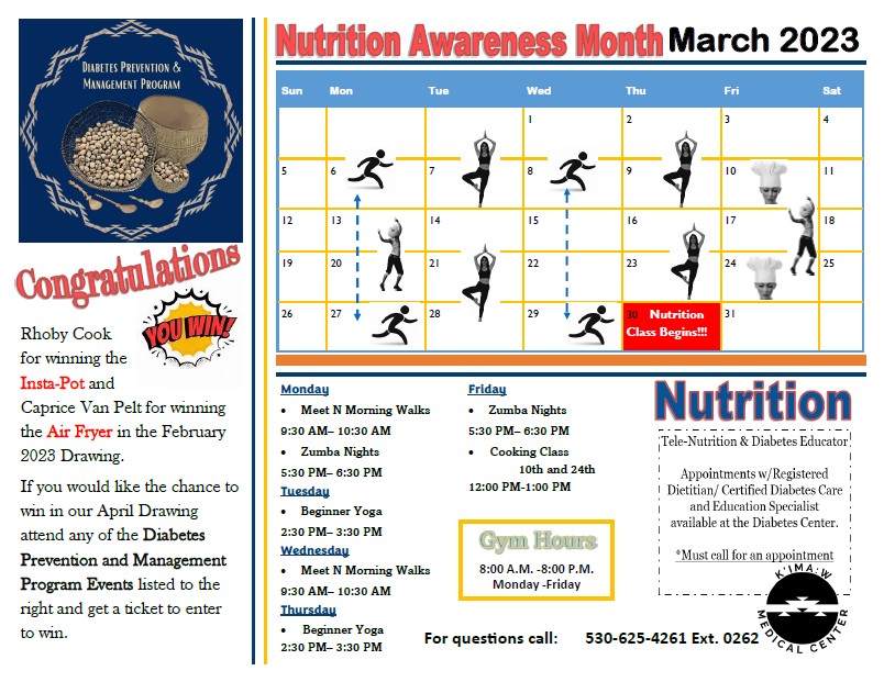 March 2023: Diabetes Prevention & Management Program Events at the ...