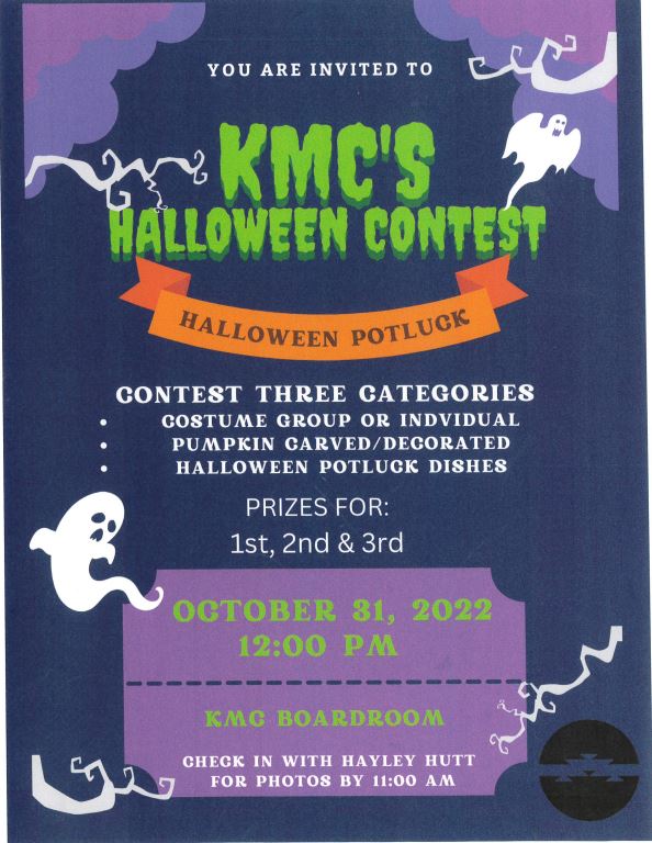 KMC's Halloween Contest: Halloween Potluck: October 31, 2022 at 12:00 ...